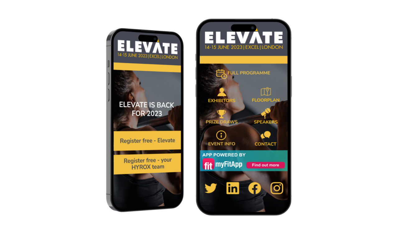 Elevate App provider: Second year running - myFitApp